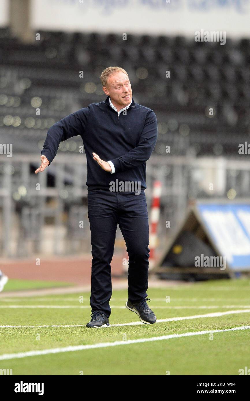 Steve cooper head coach of swansea hi-res stock photography and images ...