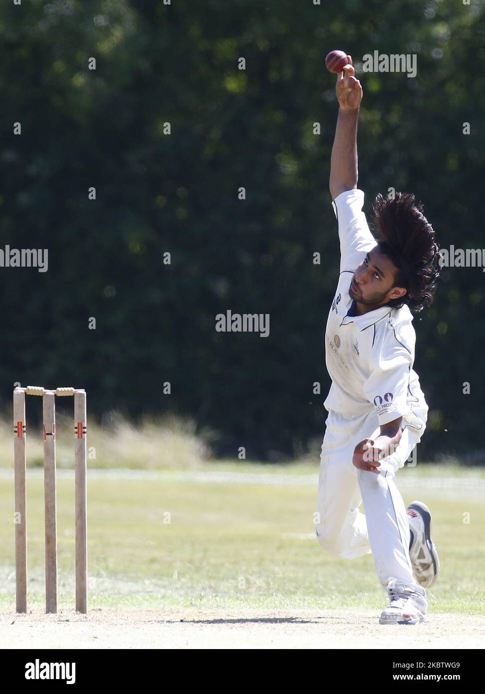 Mihir Mehrota of Billericay CC during Shepherd Neame Essex Cricket ...