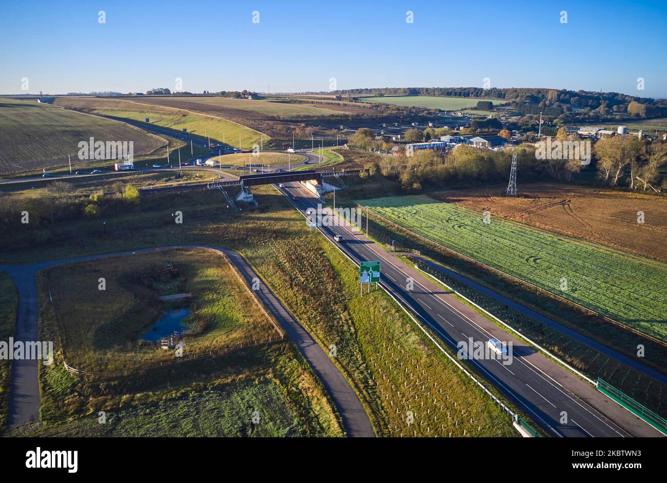 Lincoln eastern bypass a15 hi-res stock photography and images - Alamy