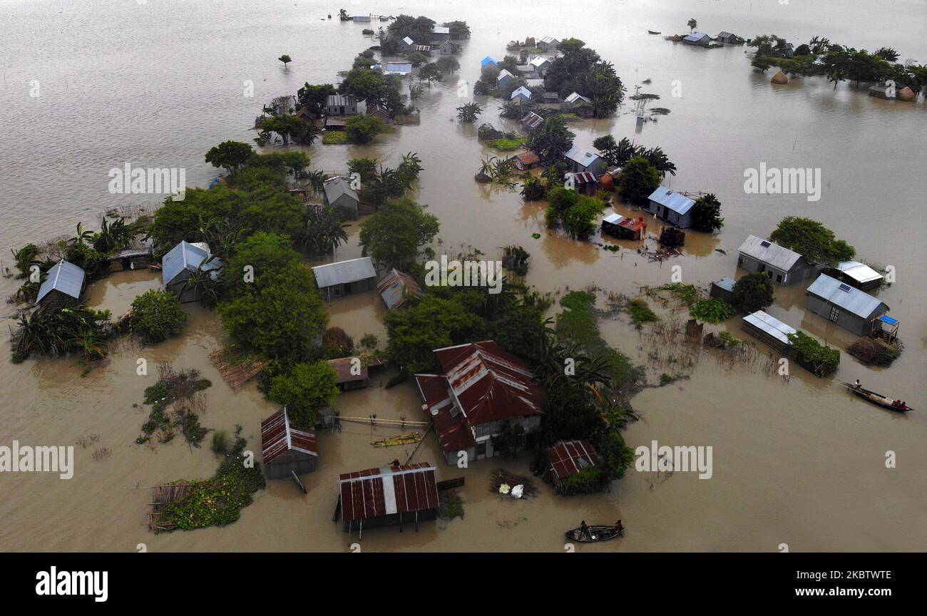 The flood situation has worsened with the rise of water in Padma river ...