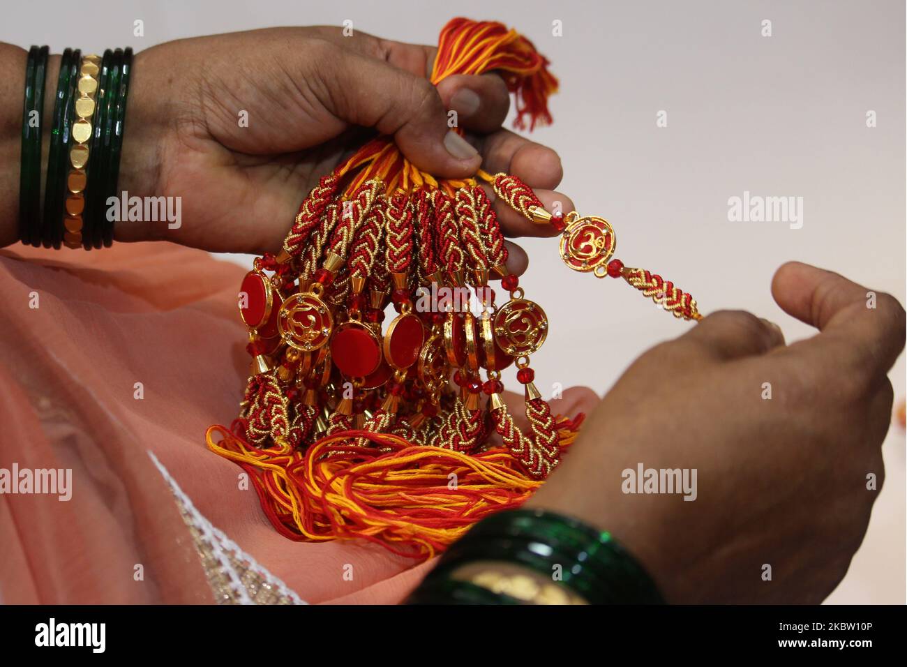 Sacred thread ceremony hinduism hi-res stock photography and images - Alamy