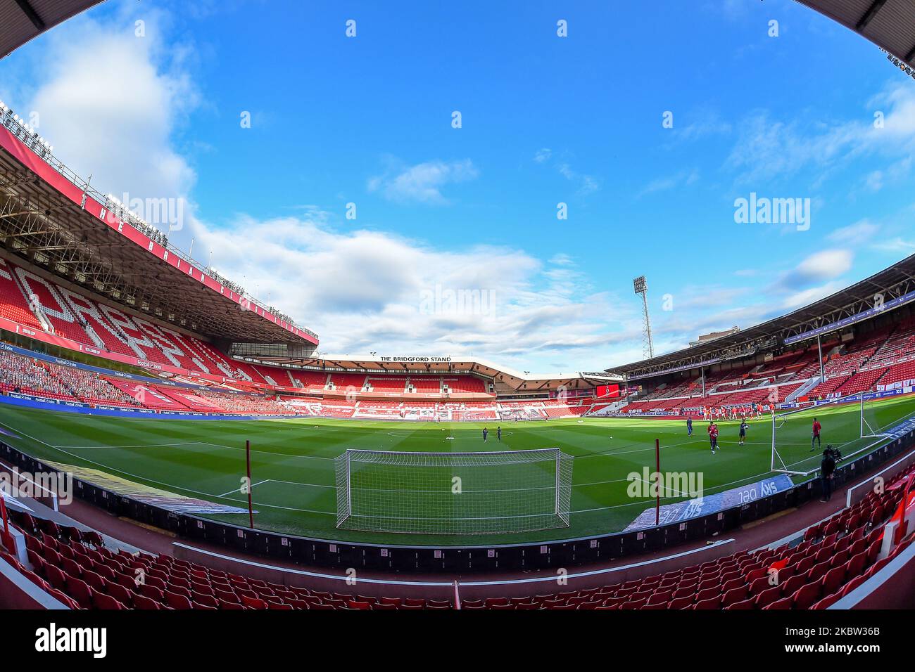 General view of the City Ground, home to Nottingham Forest during the ...