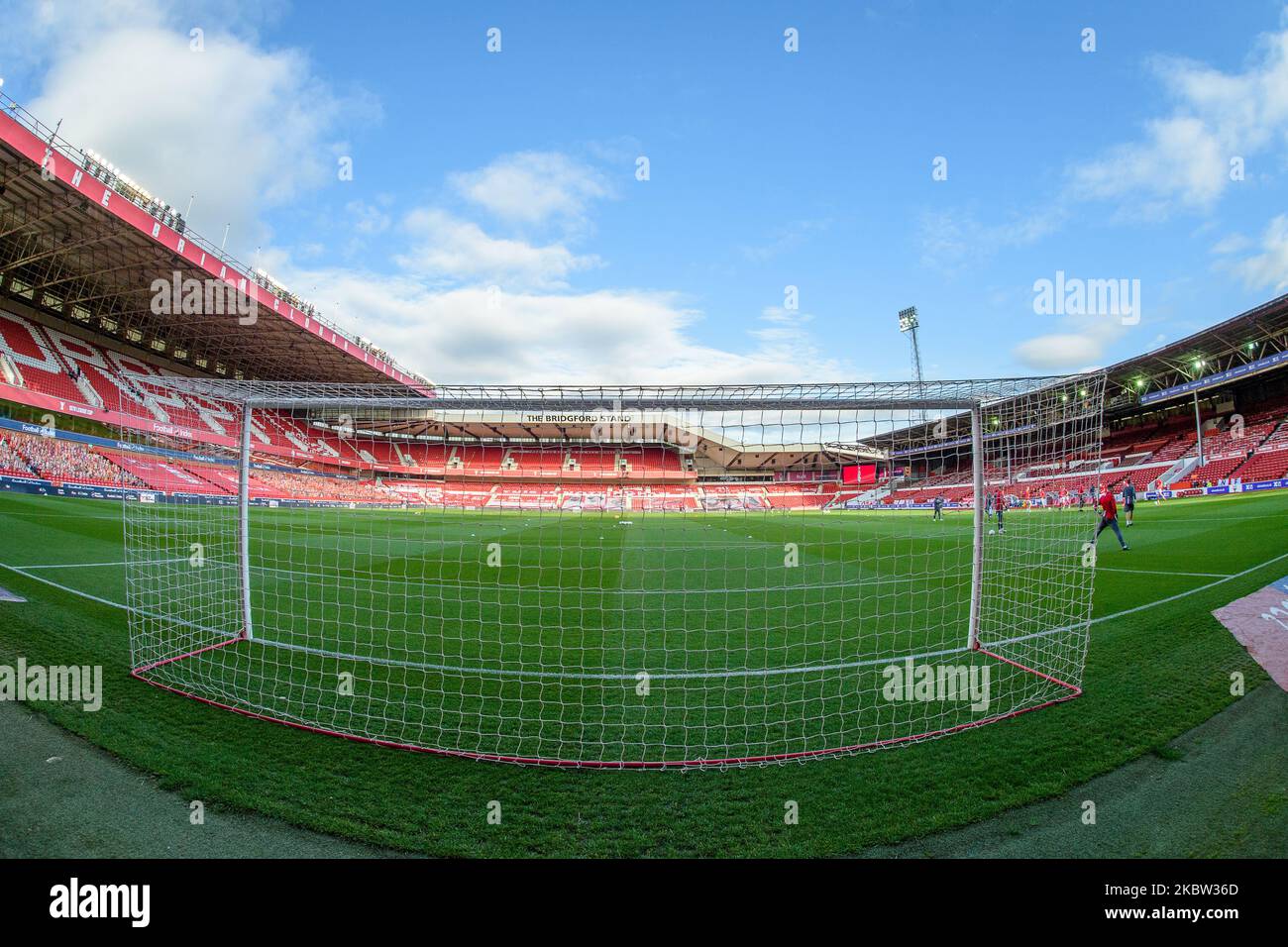 General view of the City Ground, home to Nottingham Forest during the ...
