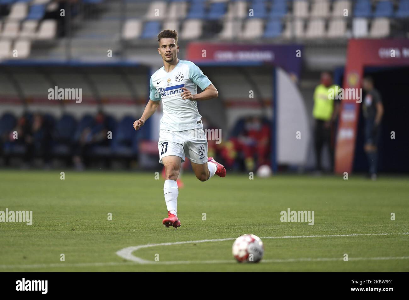 Darius Olaru of FCSB in action on the Romanian Cup Final match between ...