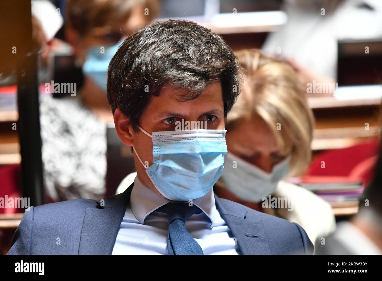 French minister of agriculture julien denormandie attends hi-res stock ...