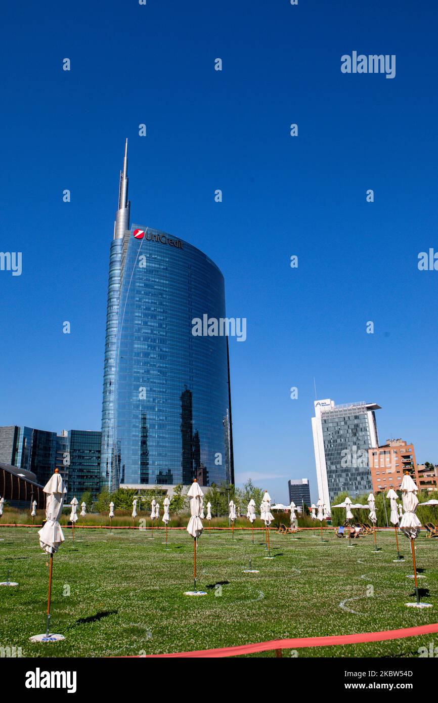 Lido bam, an oasis of greenery in Milan Porta Nuova equipped with ...