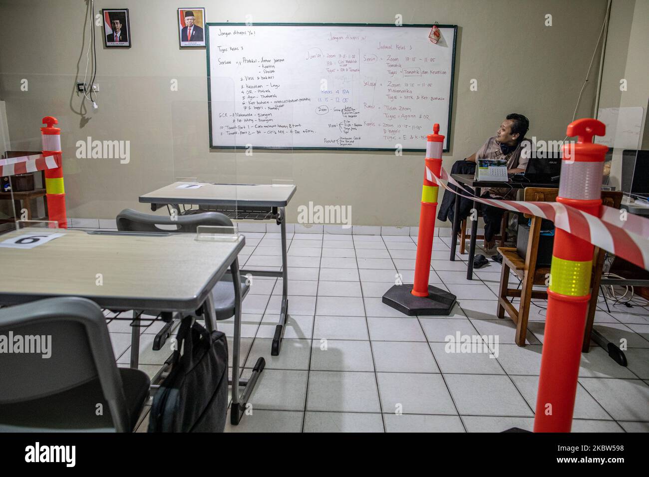 Nassa School in Bekasi-West Java, Indonesia, on July 24, 2020 prepared ...