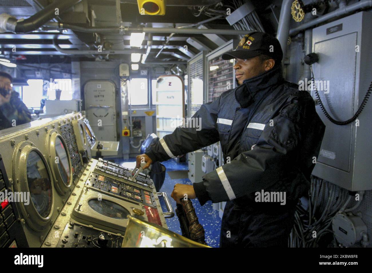 South korea us navy hold inspection event hi-res stock photography and ...