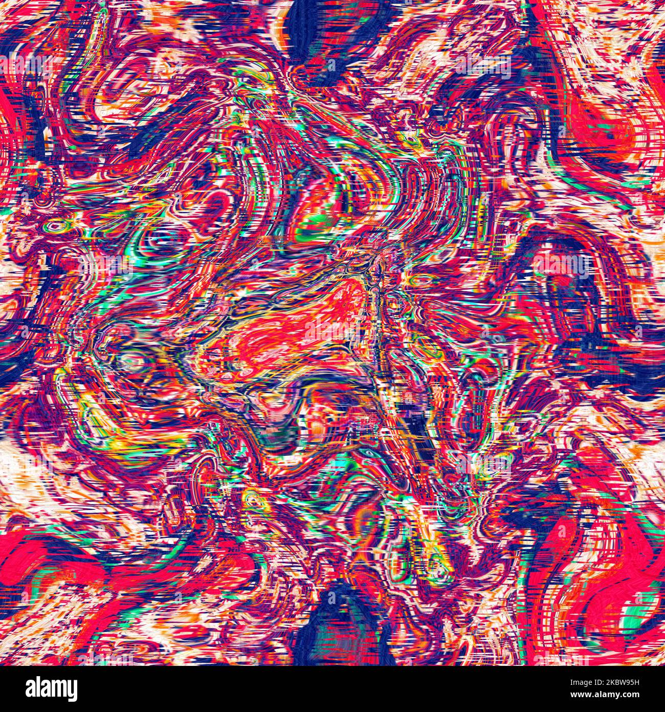 Vibrant pink distortion pattern. Bright colorful kitsch wallpaper for ...