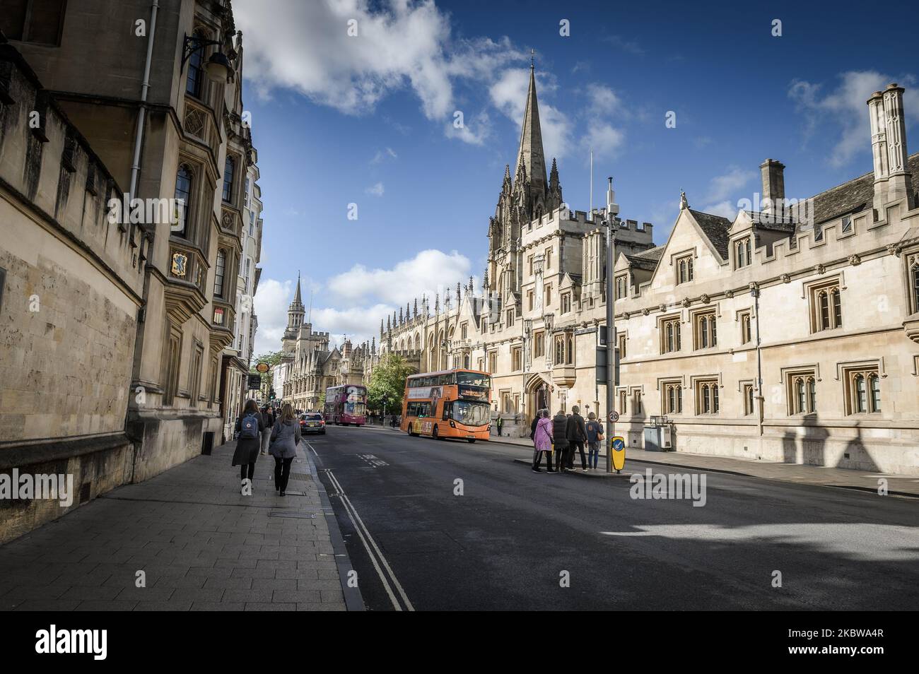 Images of Oxford, Oxfordshire, England, UK. St Mary's Church. Picture ...