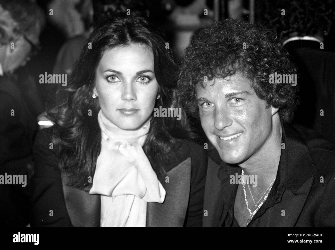 Lynda Carter and Ron Samuels during the Salute to Elizabeth Taylor and ...