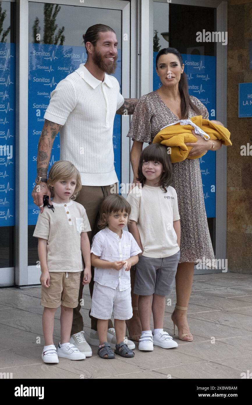 Sergio Ramos Wife And Kids Sergio Ramos, Pilar Rubio And Their Child