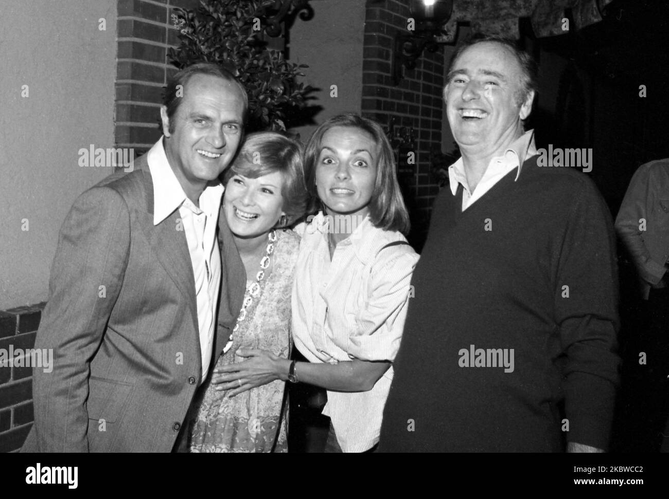 Bob Newhart, Ginny Newhart, Dolly Martin and Dick Martin Circa 1980's Credit: Ralph Dominguez ...