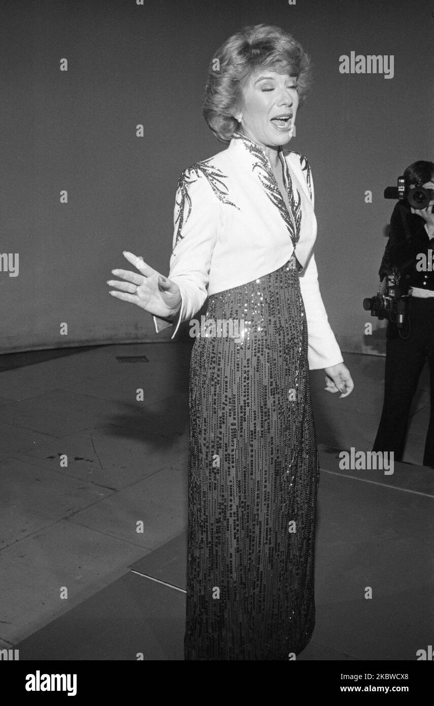Vikki Carr at A Gift Of Music Concert Benefit on April 25, 1981 at ...