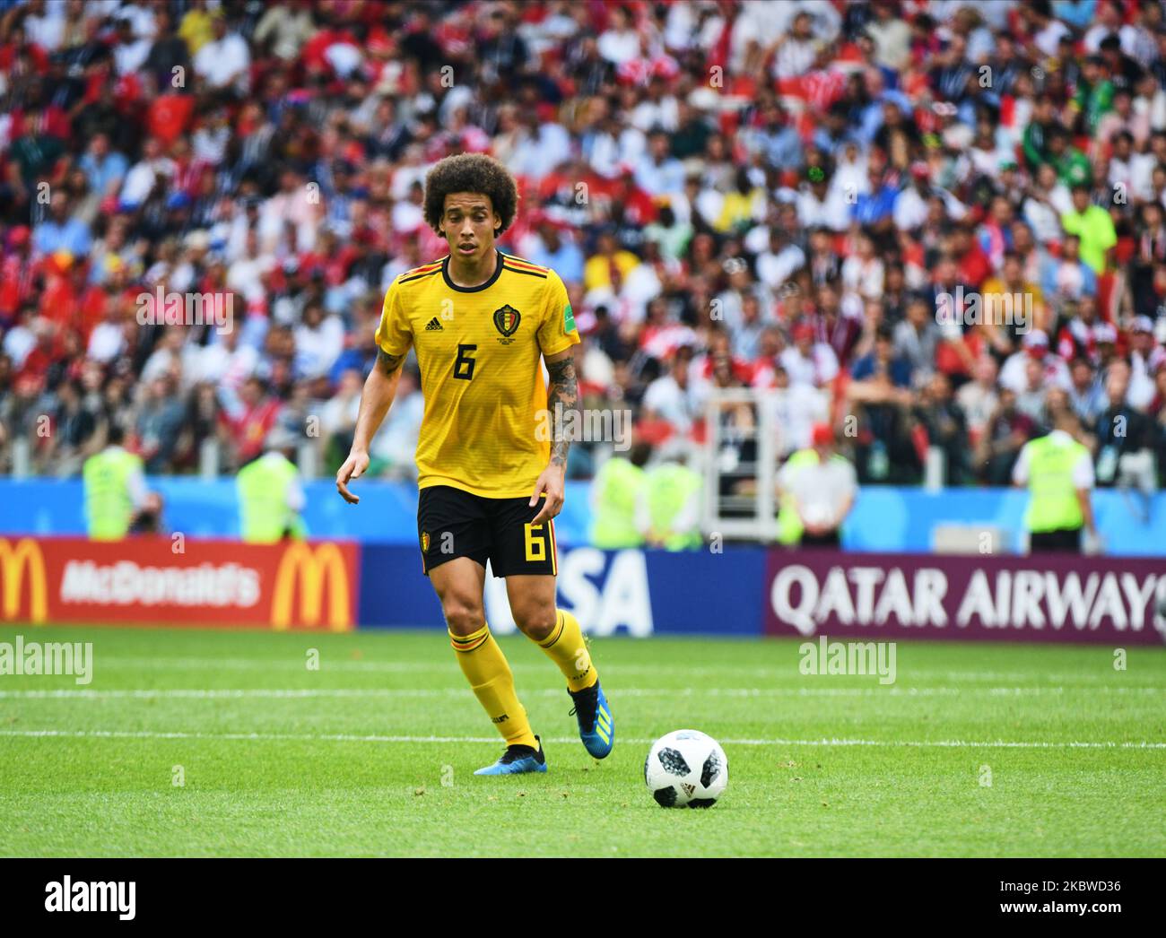 Axel Witsel of Belgium during the FIFA World Cup match Belgium versus ...