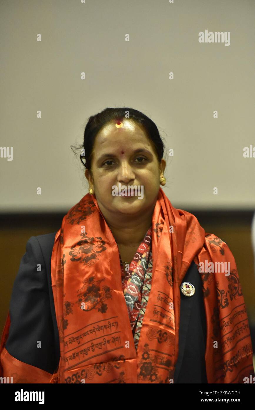 Updated political and administrative map of nepal hi-res stock ...