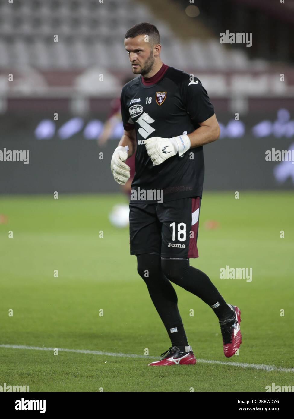 Samir Ujkani during Serie A match between Torino FC and AS Roma at ...