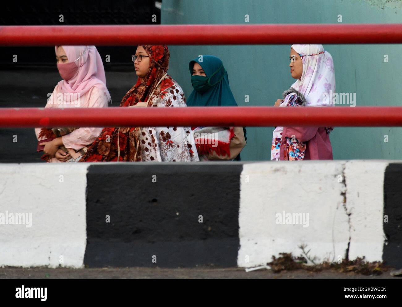 Muslims perform the Eid al-Adha 1441 Hijri prayer during the Pandemic ...