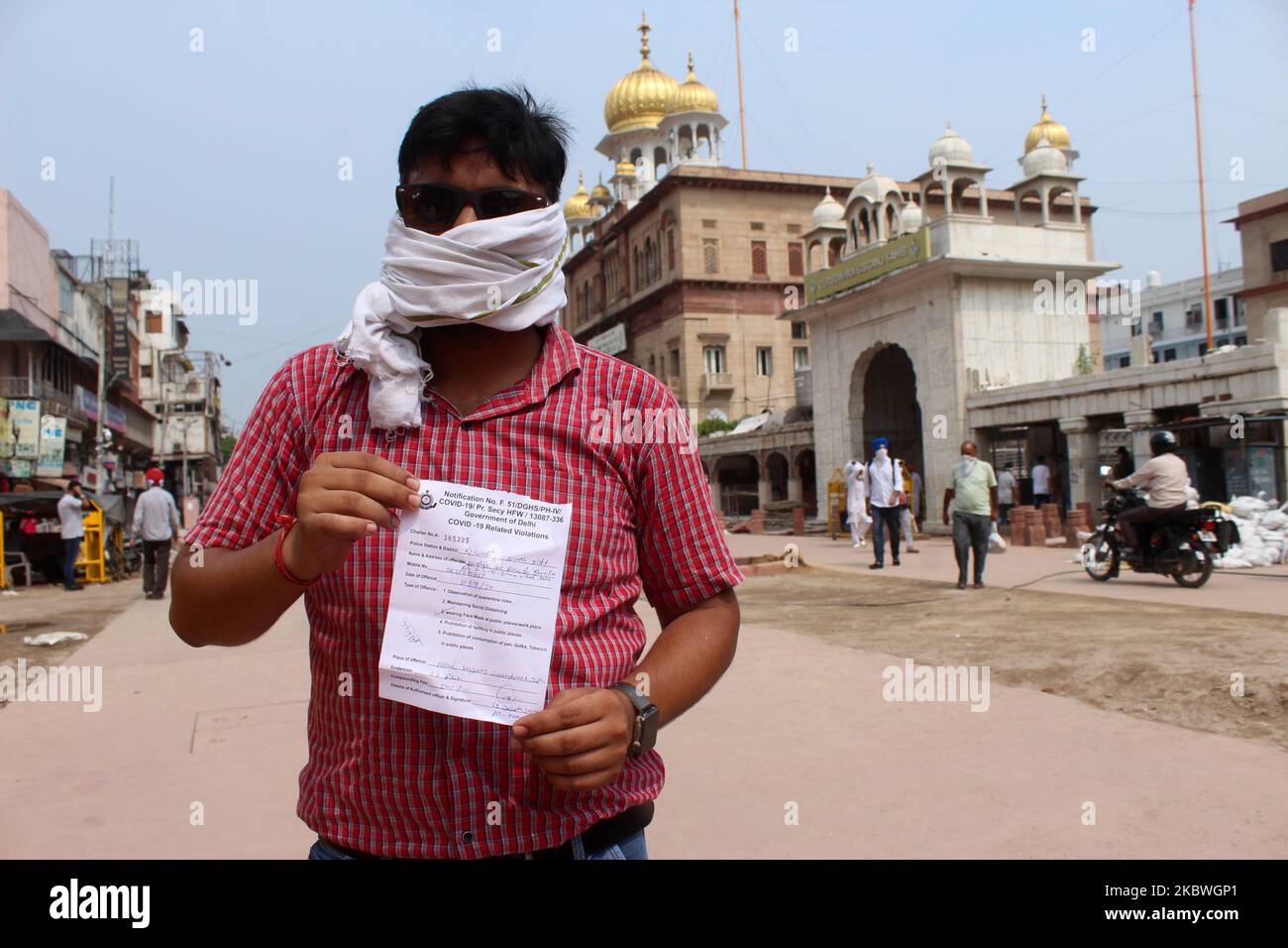 Violation challan of rs hi-res stock photography and images - Alamy