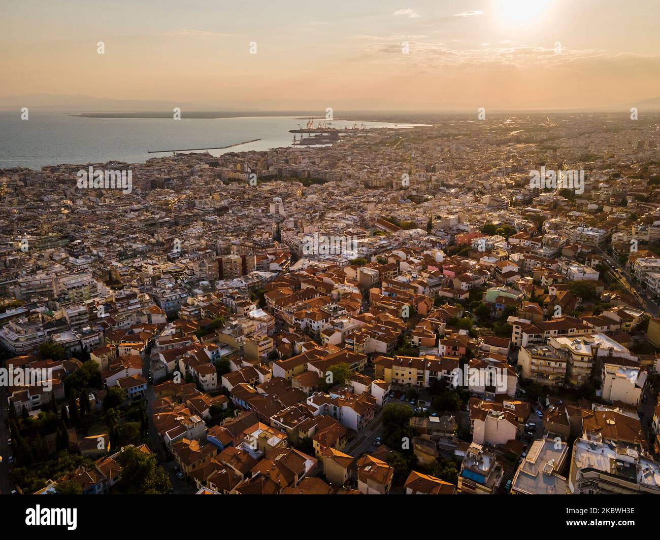 Thessaloniki drone view hi-res stock photography and images - Alamy