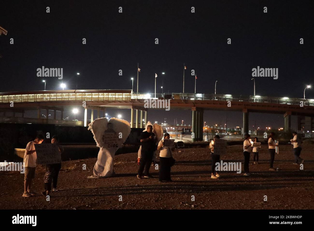 Members of the Angels Messengers religious association pray for the ...