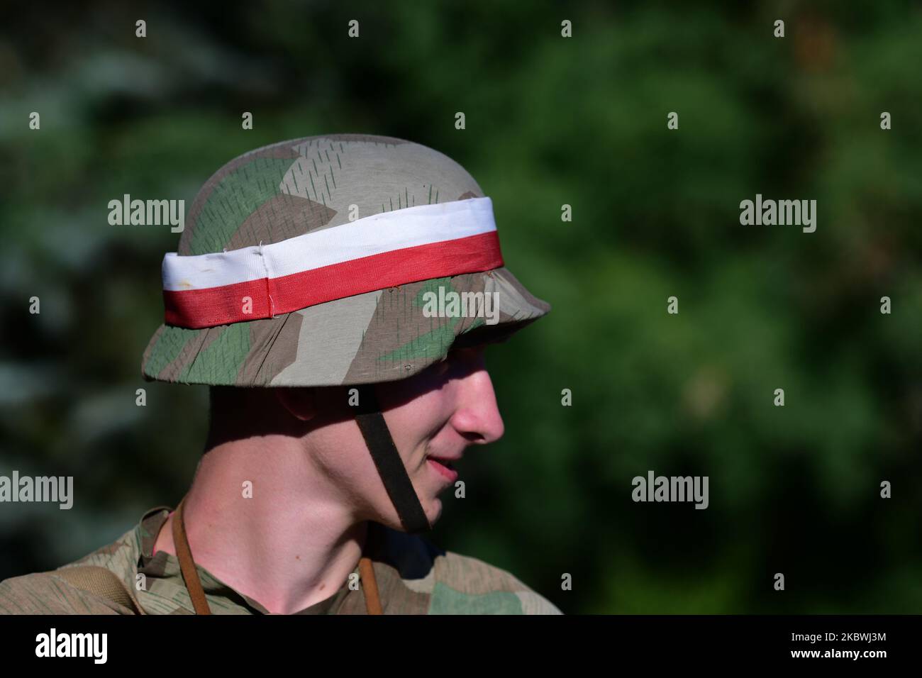 Polish resistance movement flag hi-res stock photography and images - Alamy