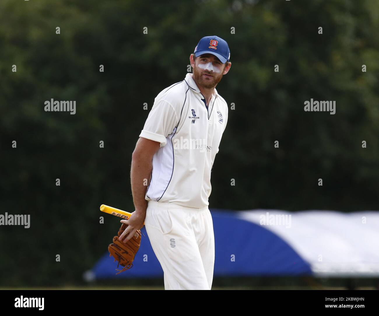 Paul Walter of Billericay CC during Shepherd Neame Essex Cricket League ...