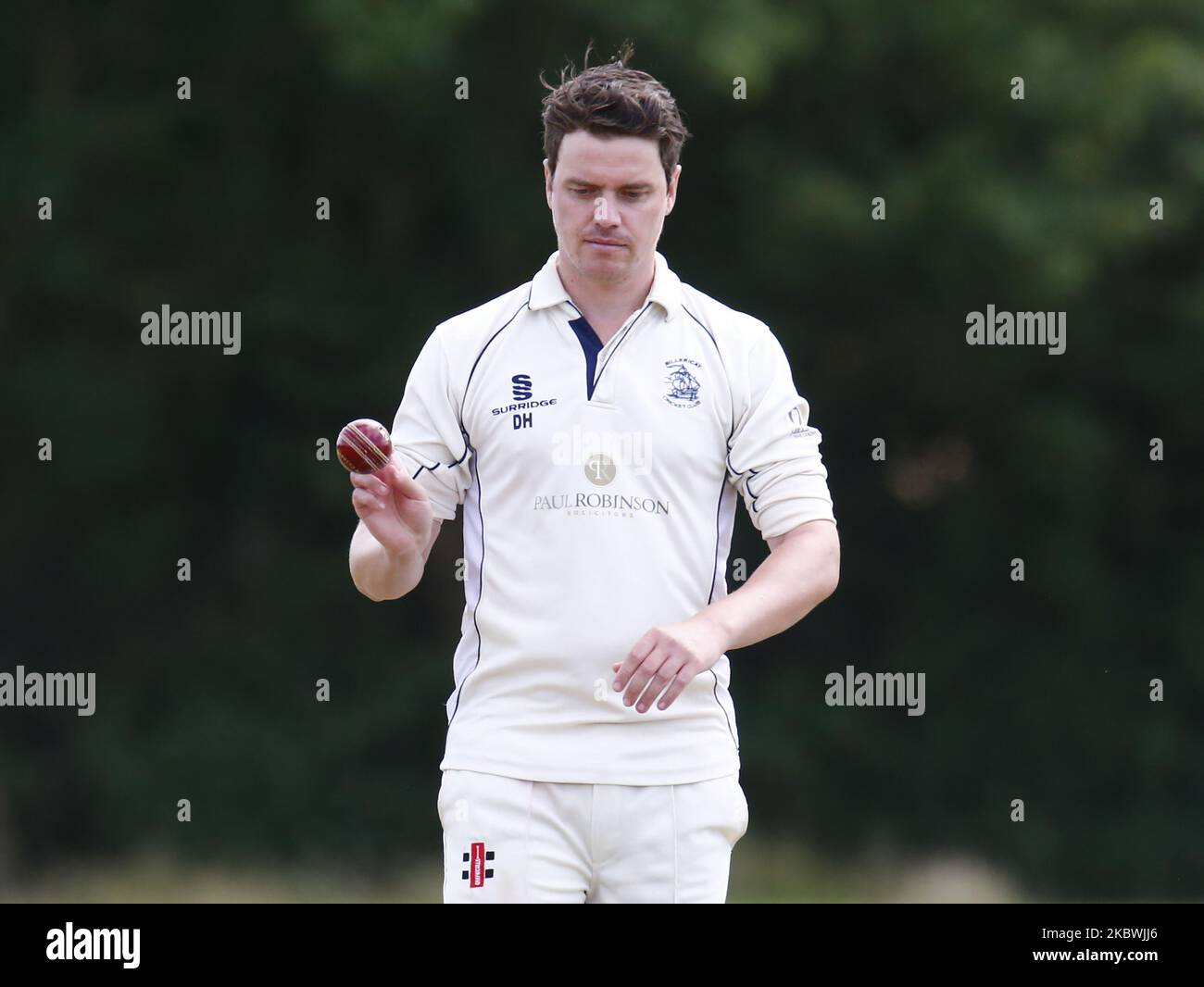 David Houghton of Billericay CC during Shepherd Neame Essex Cricket ...