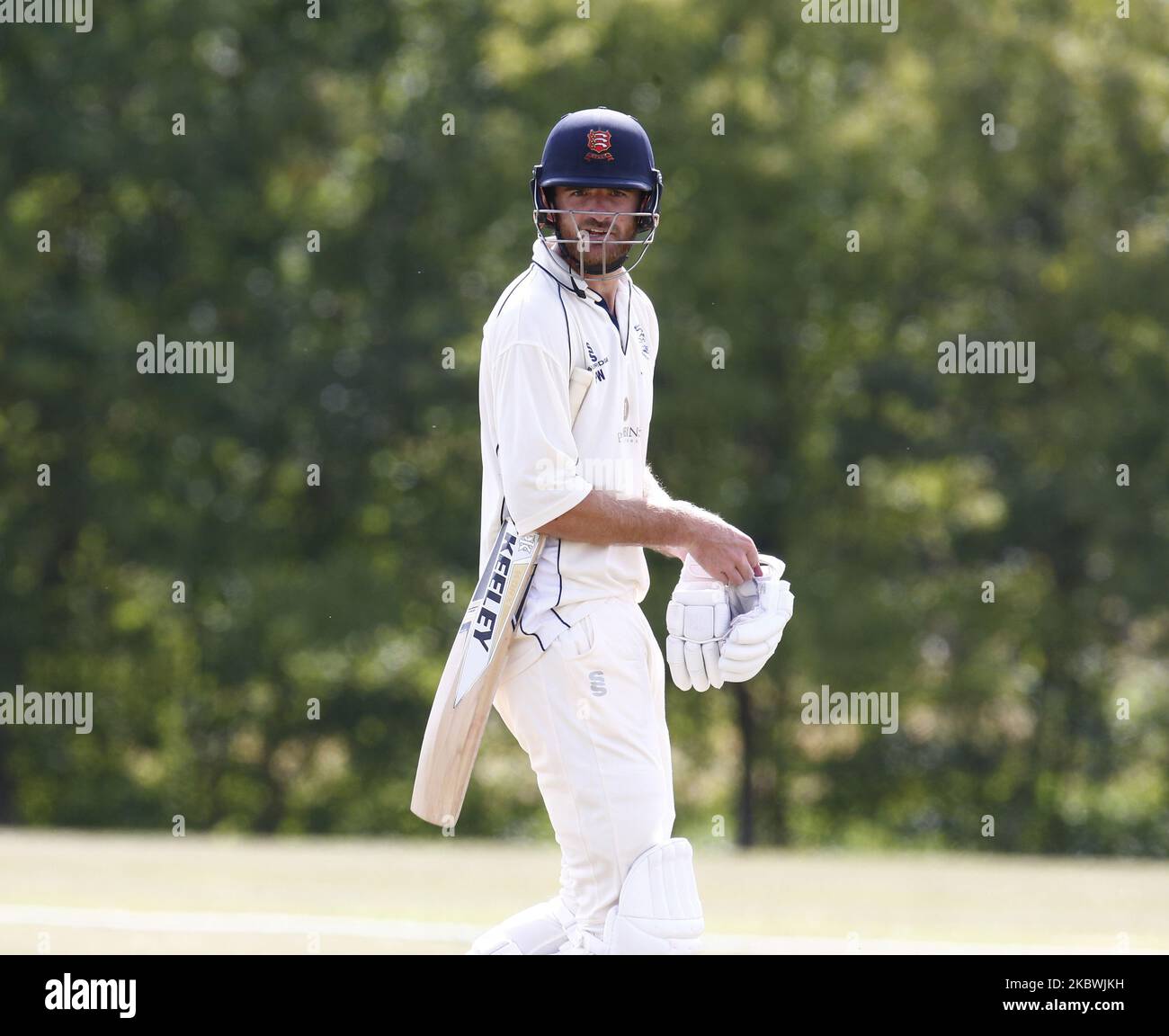 Paul Walter of Billericay CC during Shepherd Neame Essex Cricket League ...