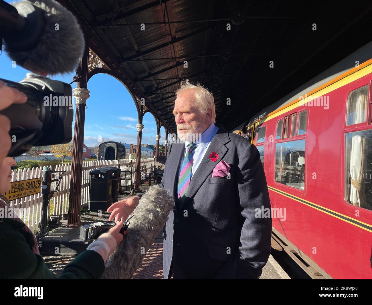 Braveheart and Game of Thrones actor James Cosmo at the launch of the ...