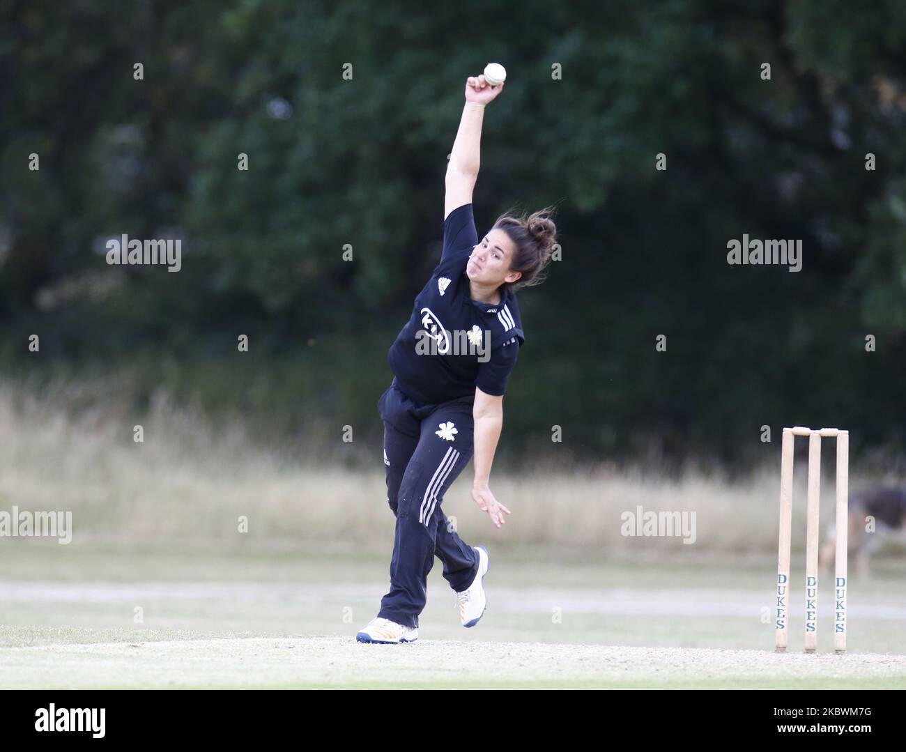 Surrey Women's Hannah Jones during London Championship between Essex ...