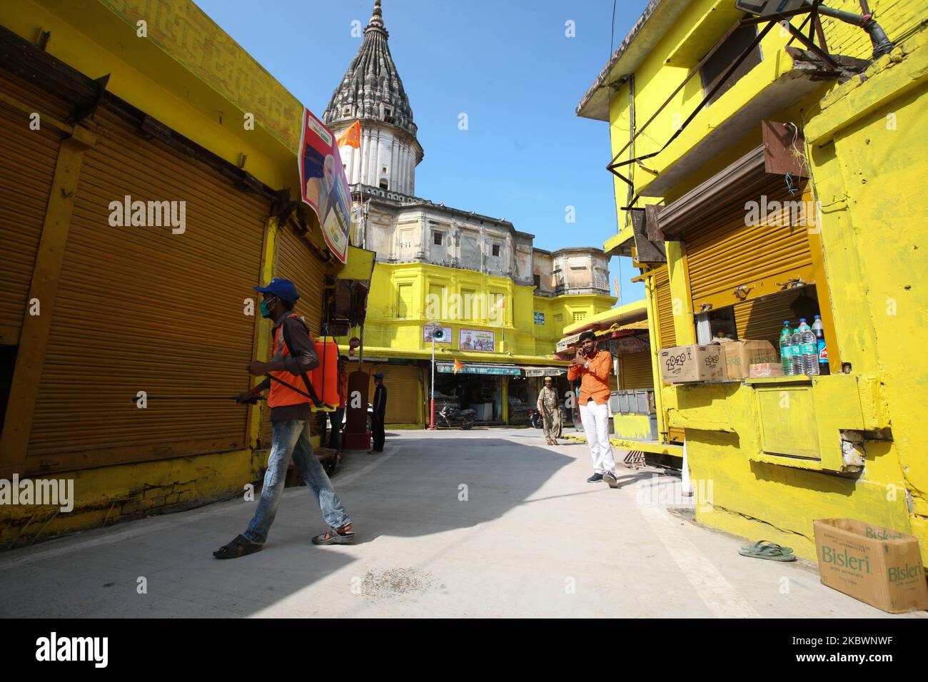 Gournd breaking ceremony of ram temple hi-res stock photography and ...