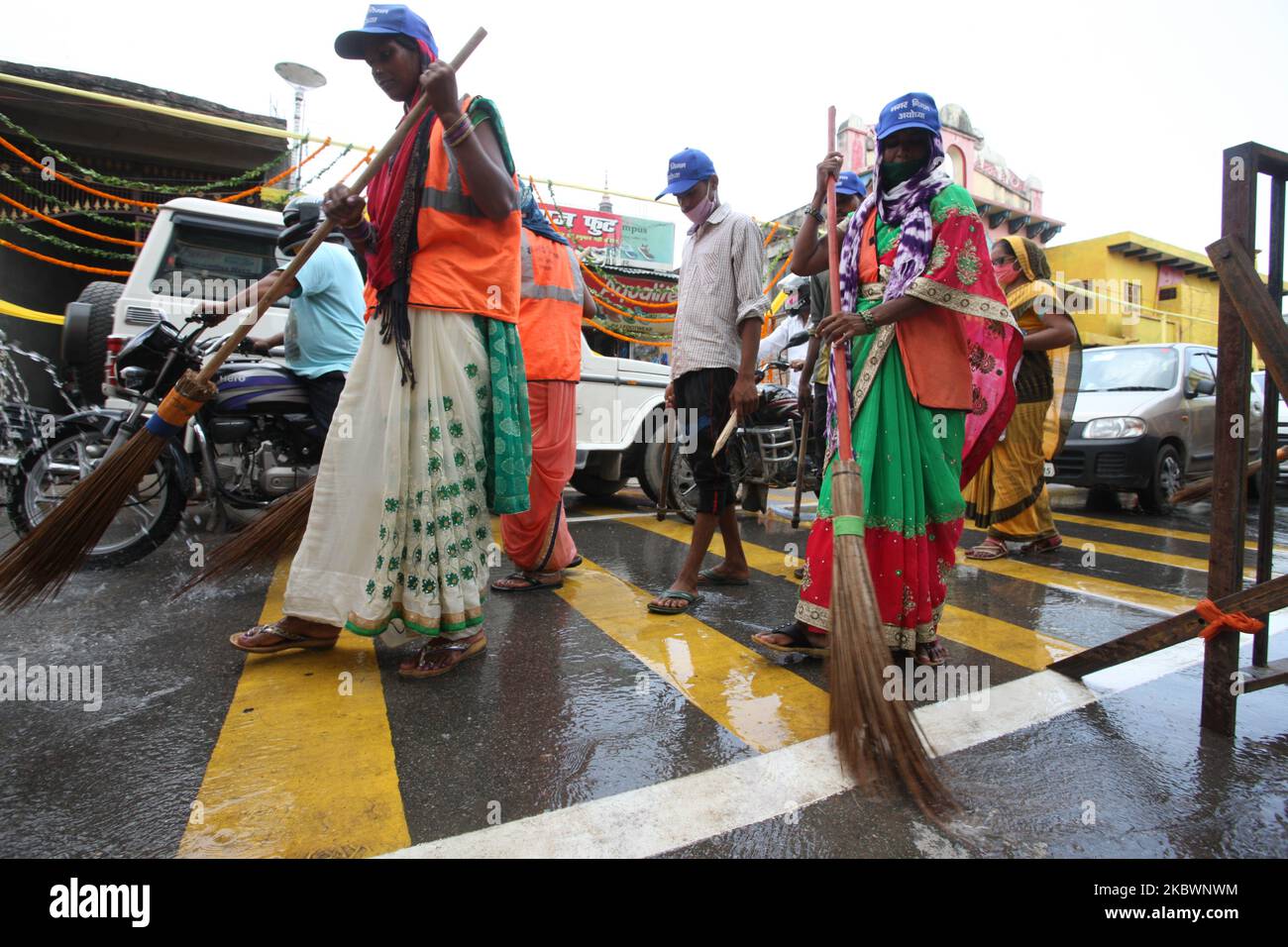 Gournd breaking ceremony of ram temple hi-res stock photography and ...