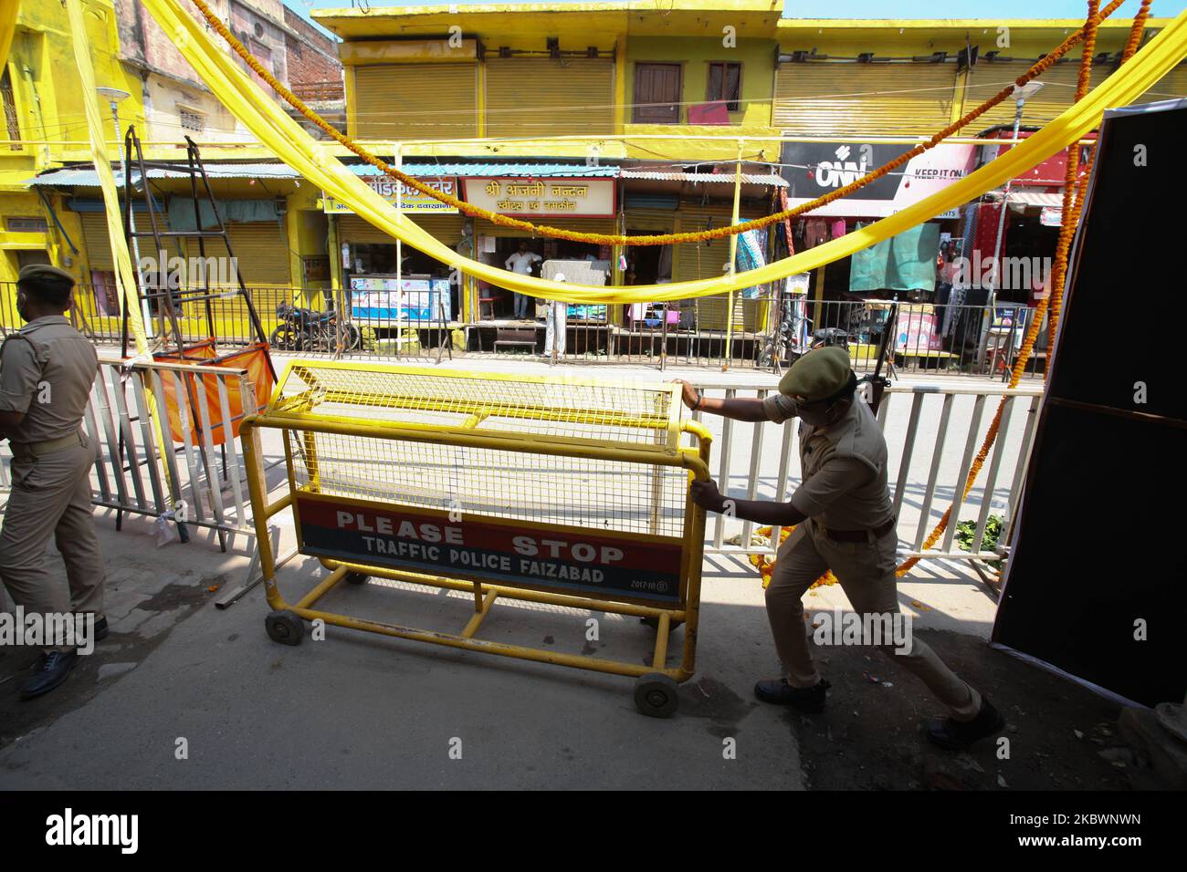 Gournd breaking ceremony of ram temple hi-res stock photography and ...