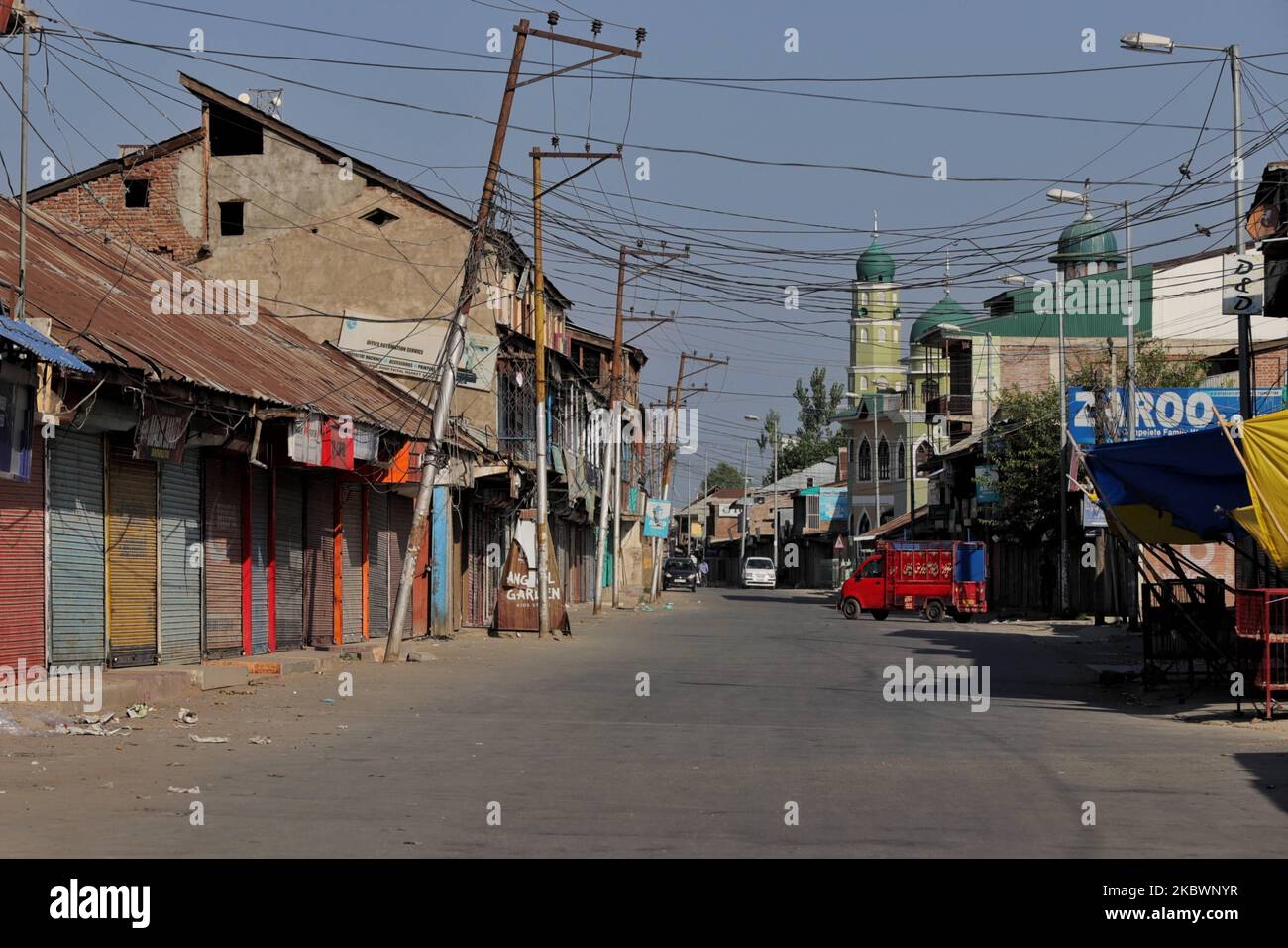 Deserted View of Sopore Town of District baramulla, Jammu and Kashmir ...