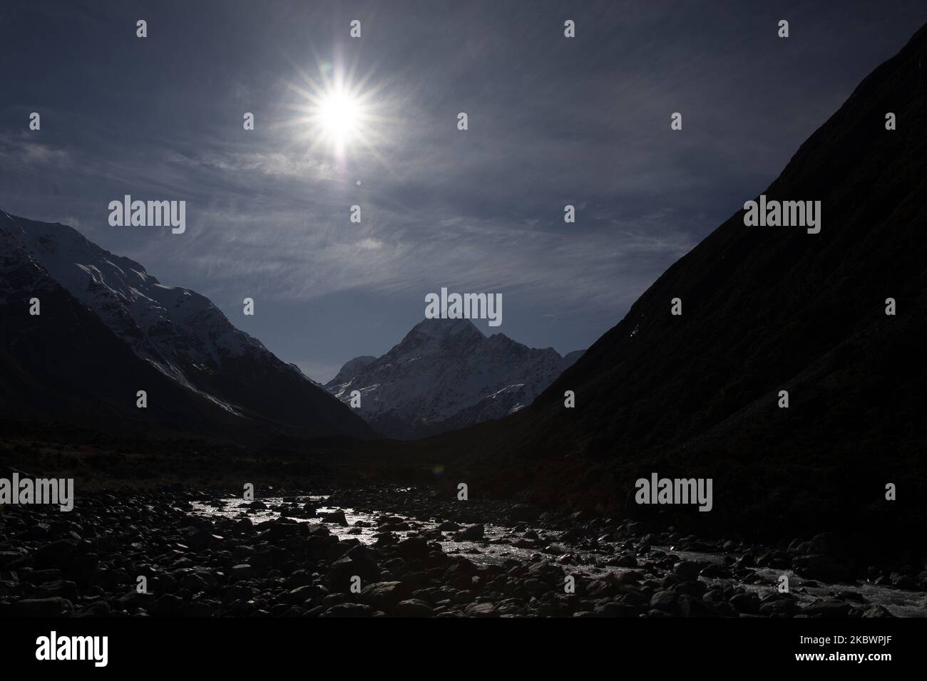 Moonlight track new zealand hi-res stock photography and images - Alamy