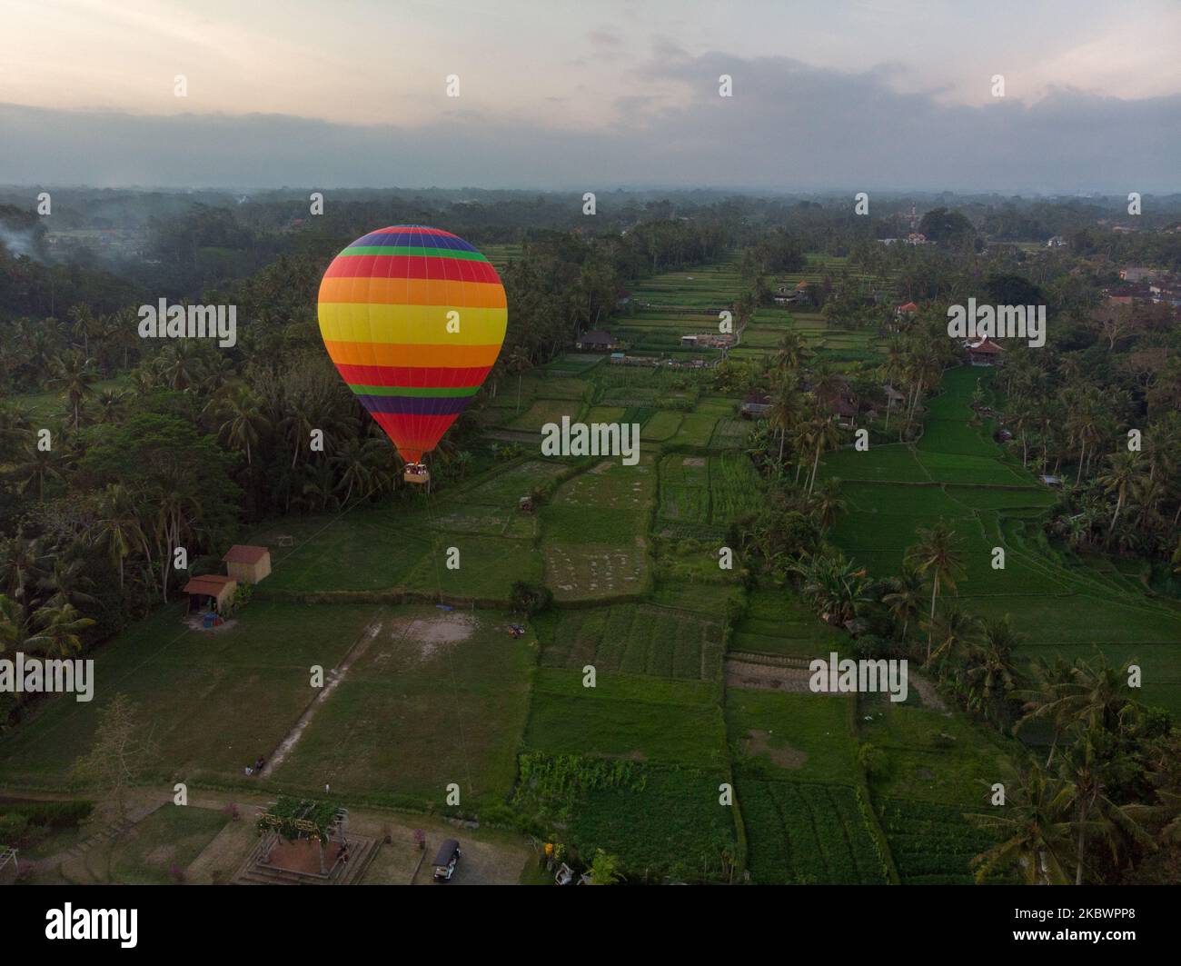 Fly over rice terraces bali hi-res stock photography and images - Alamy