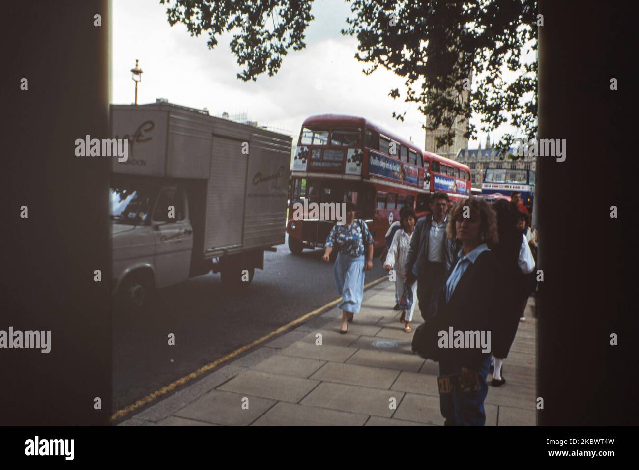 London, United Kingdom may 1979: London street view scene in 70s Stock ...