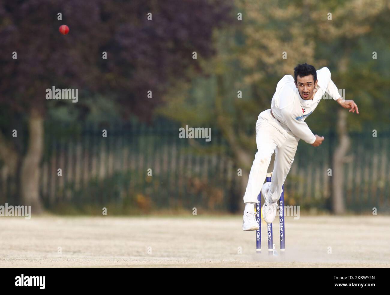 Haris Latif of Walthamstow CC during Shepherd Neame Essex Cricket ...