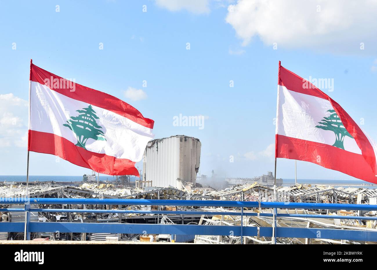 Aftermath of massive blast hi-res stock photography and images - Alamy