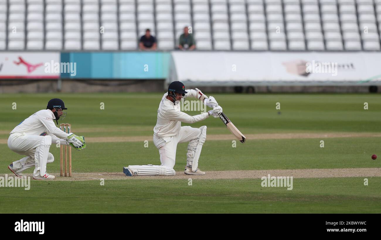 Tom Bailey of Lancashire batting during the The Bob Willis Trophy match ...