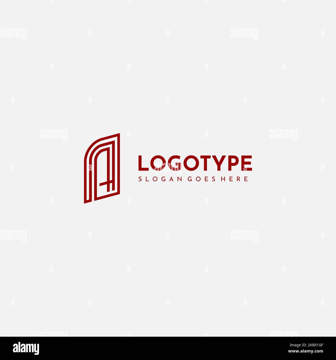 Modern initial AA logo letter simple and creative design concept Stock ...