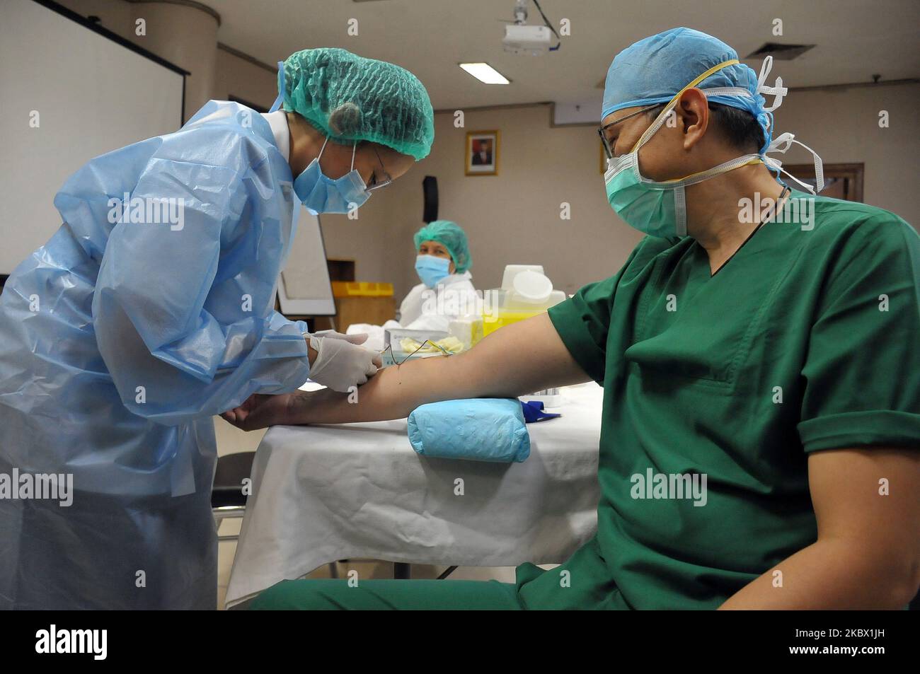 Doctors conducted cereology tests, rapid tests at Siloam Hospital ...