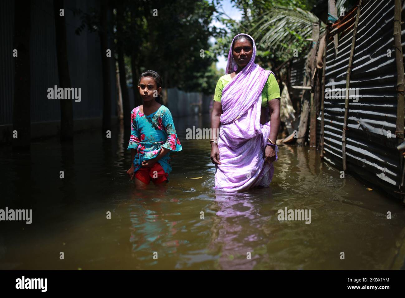 Dhaka flood hi-res stock photography and images - Alamy