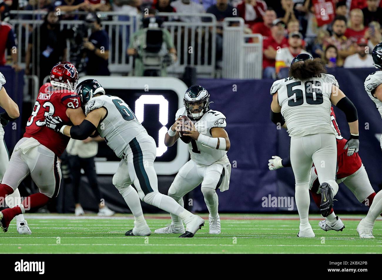 Houston, Texas, USA. 3rd Nov, 2022. Philadelphia Eagles quarterback ...