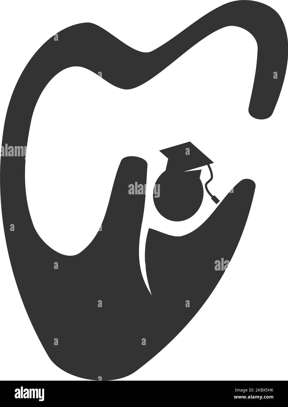 scholar student success logo Icon Illustration Brand Identity Stock ...