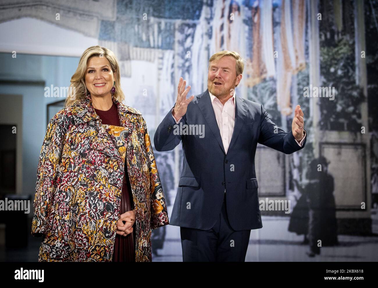 2022-11-04 14:10:23 AMSTERDAM - Queen Maxima and King Willem-Alexander ...