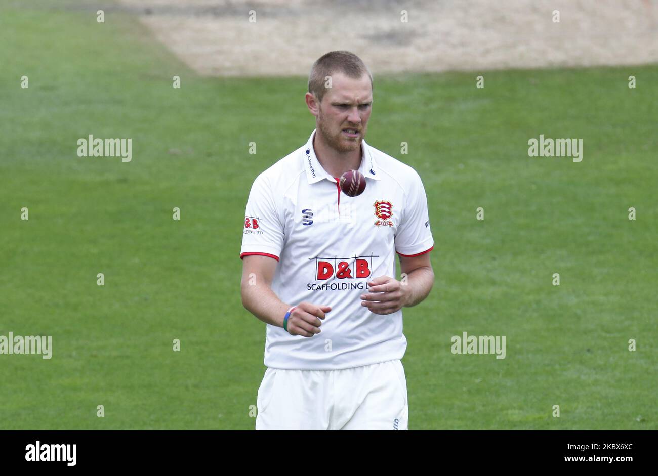 HOVE, United Kingdom, AUGUST 15:Essex's Jamie Porter during day one of ...