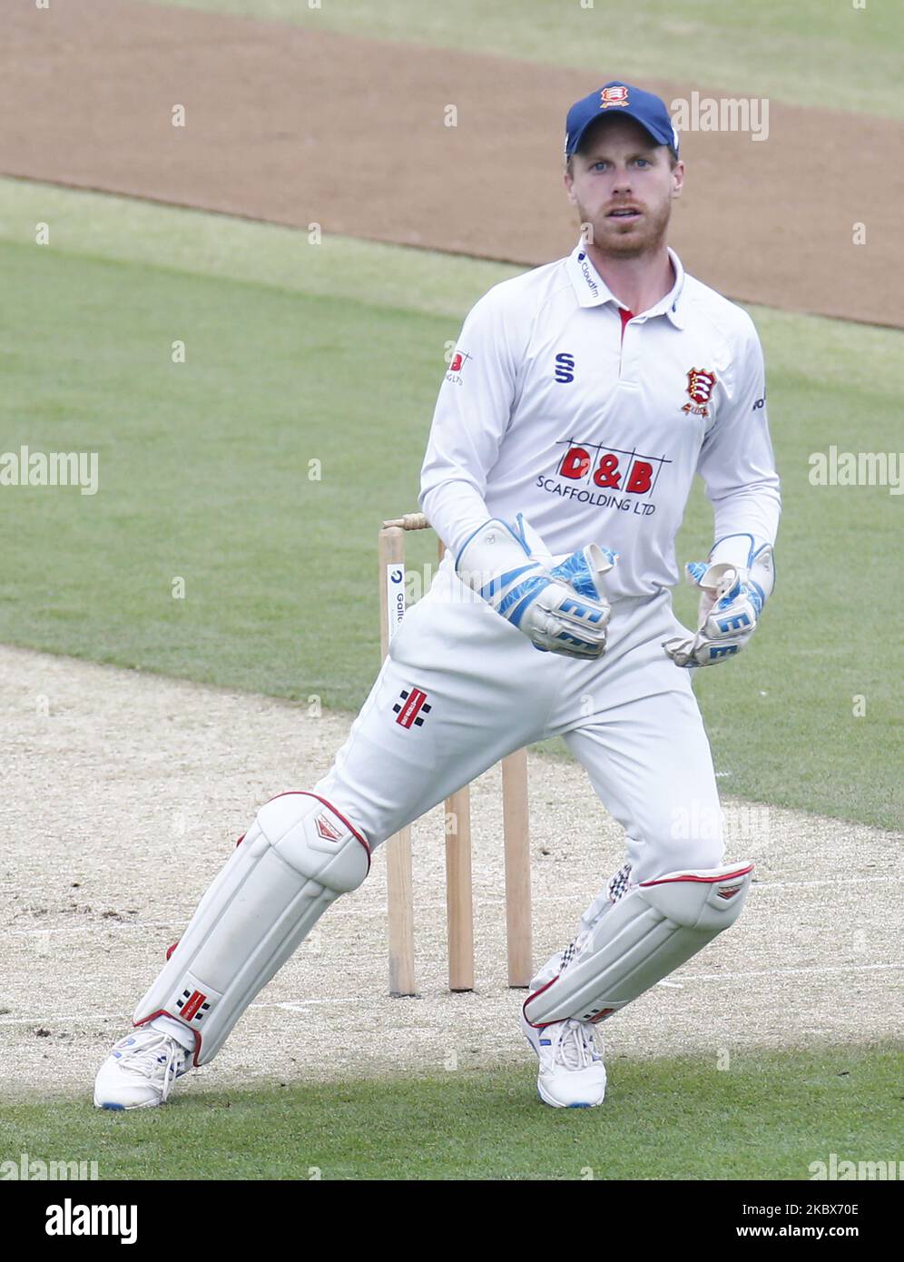 Essex's Adam Wheater during day one of Bob Willis Trophy Southern Group ...