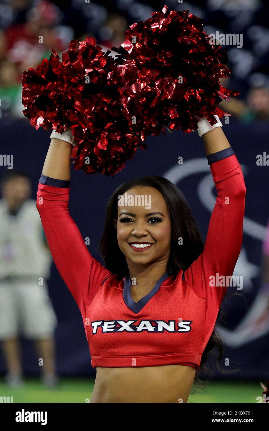 Houston, Texas, USA. 3rd Nov, 2022. A Houston Texans cheerleader ...